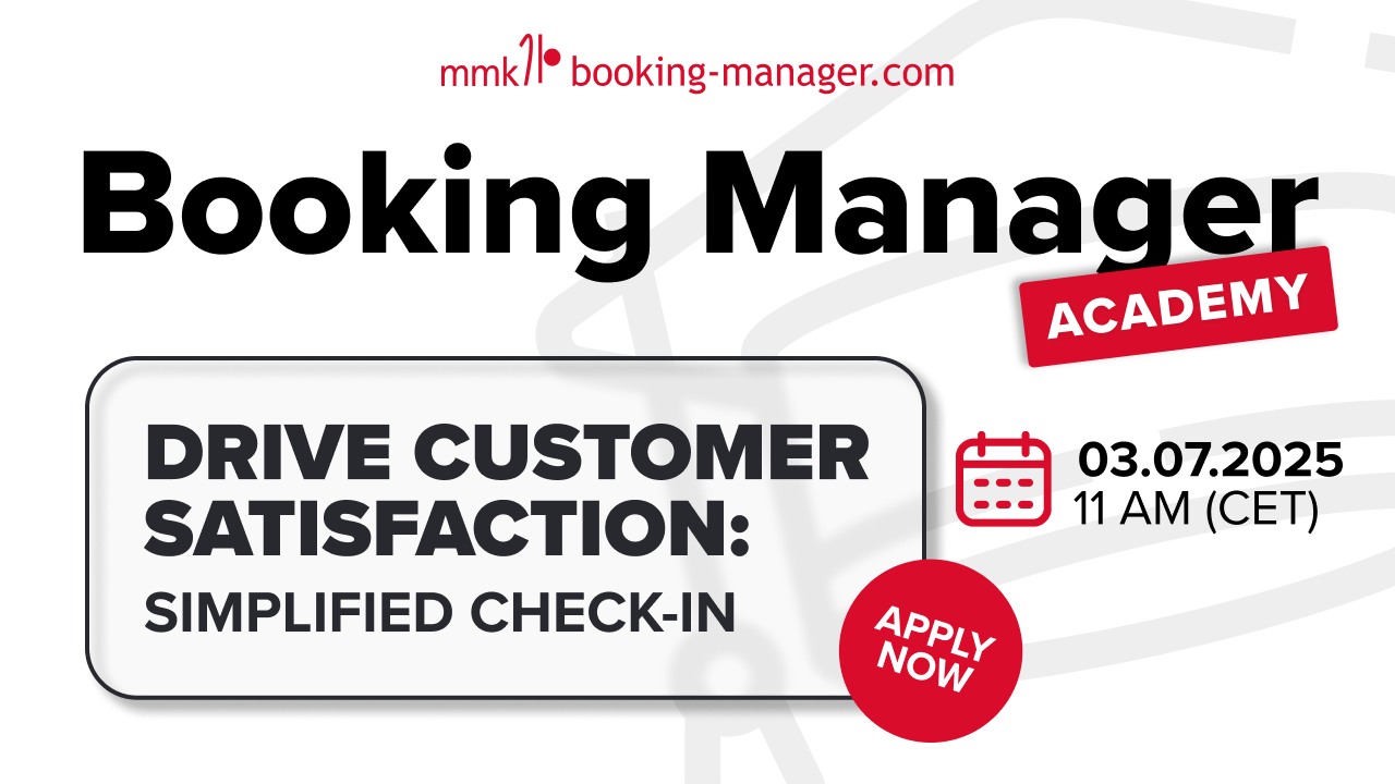 Drive Customer Satisfaction -Simplified Check-In - Booking Manager