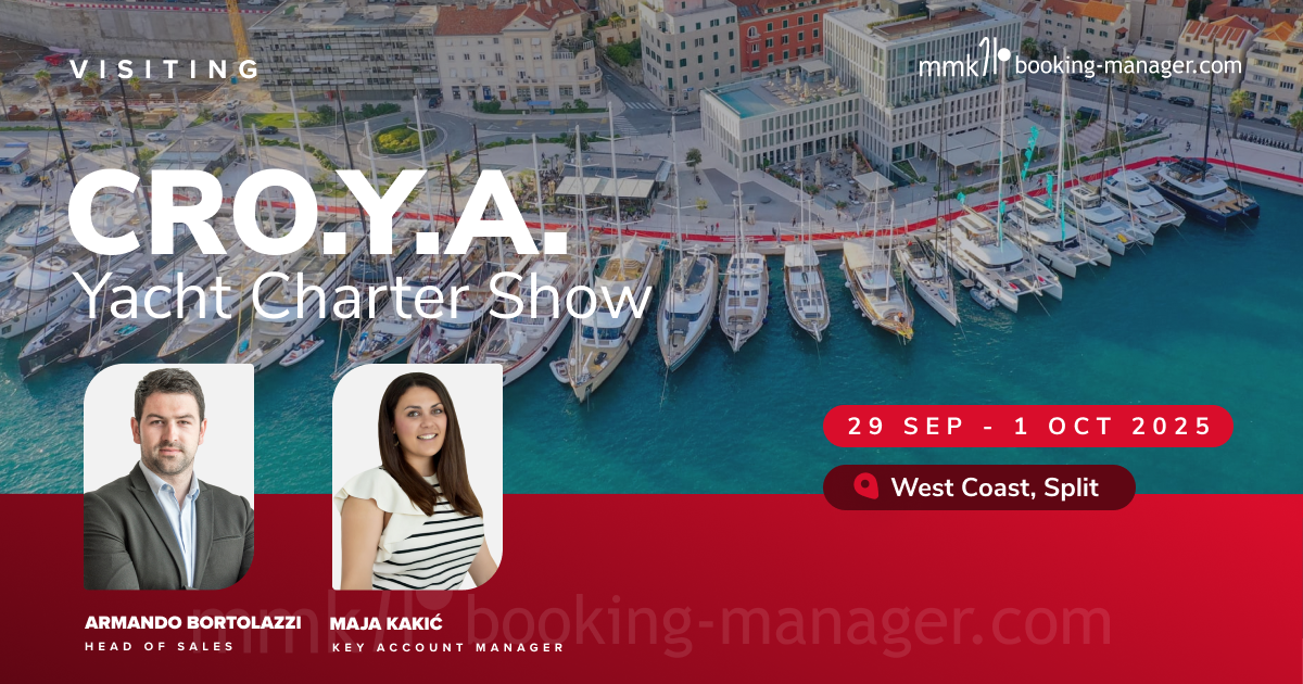 MMK is visiting Cro.Y.A. Charter Show 2025 - Booking Manager