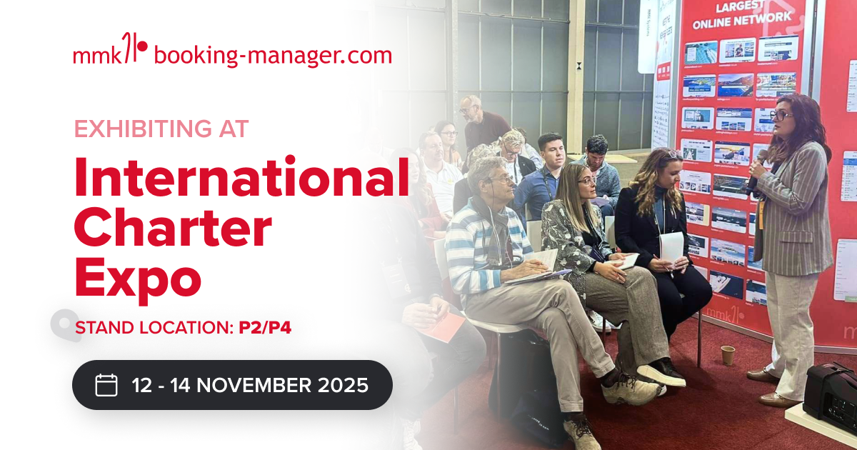 MMK exhibiting at International Charter Expo - Booking Manager