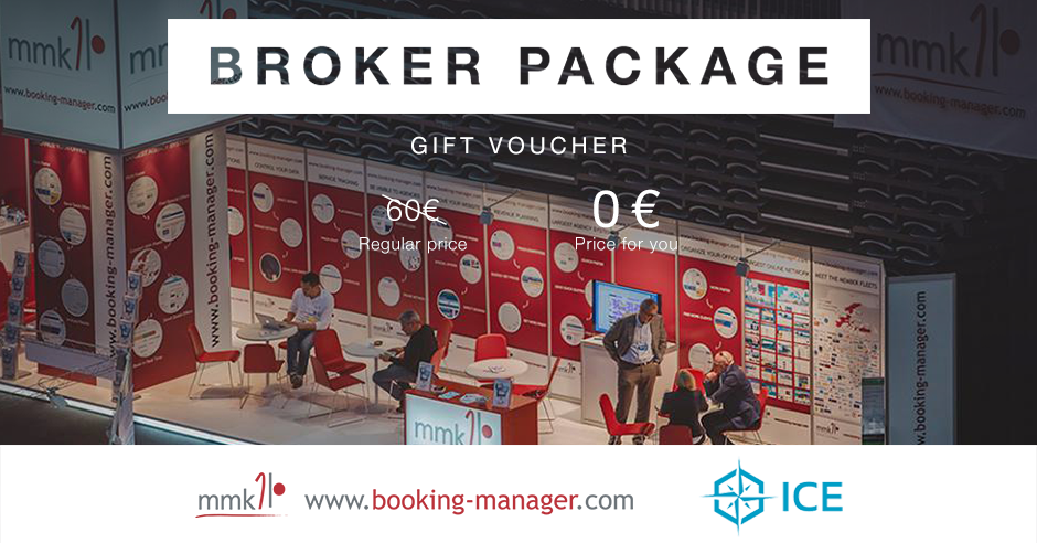 Last 10 Free Broker Packages for ICE 2018 - Booking Manager