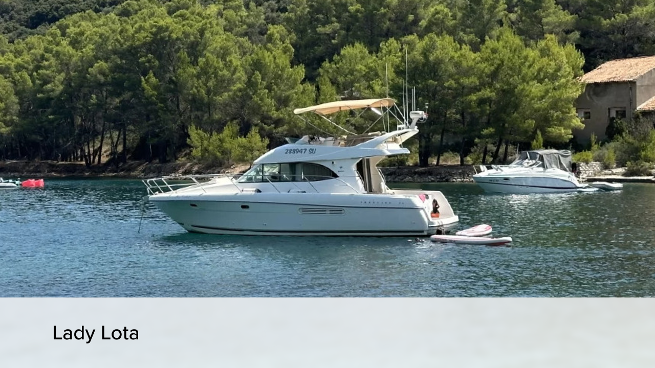 New Fleet: Lady Lota - Booking Manager